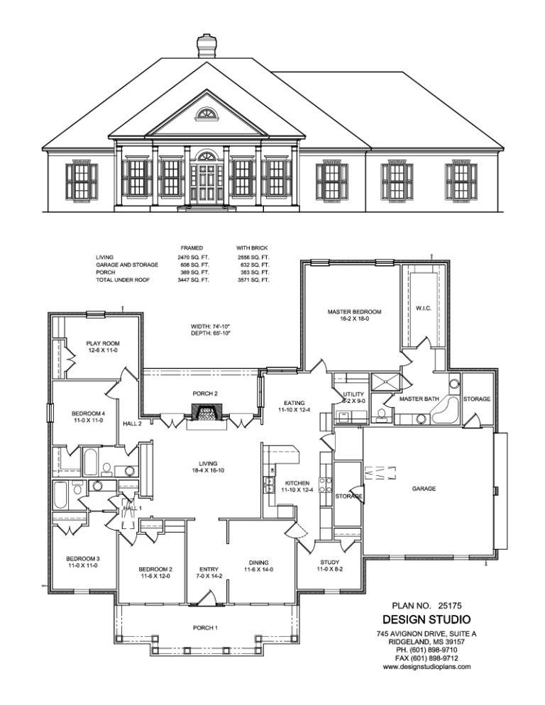 Plan #25175 | Design Studio