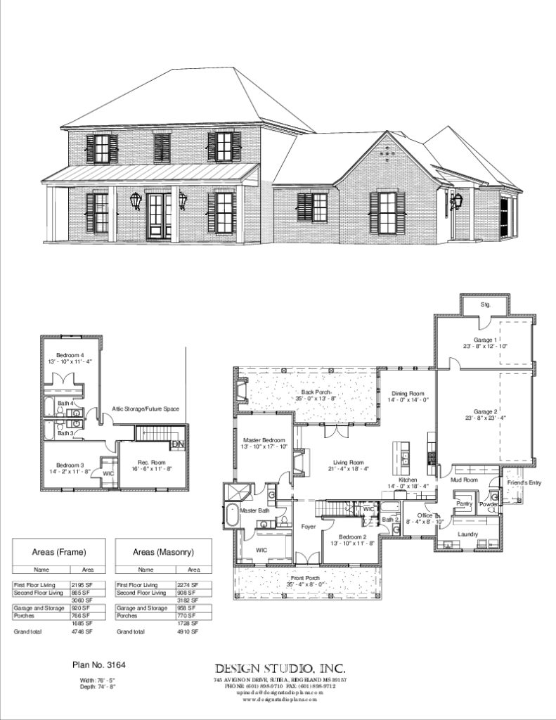 Plan #3164 | Design Studio