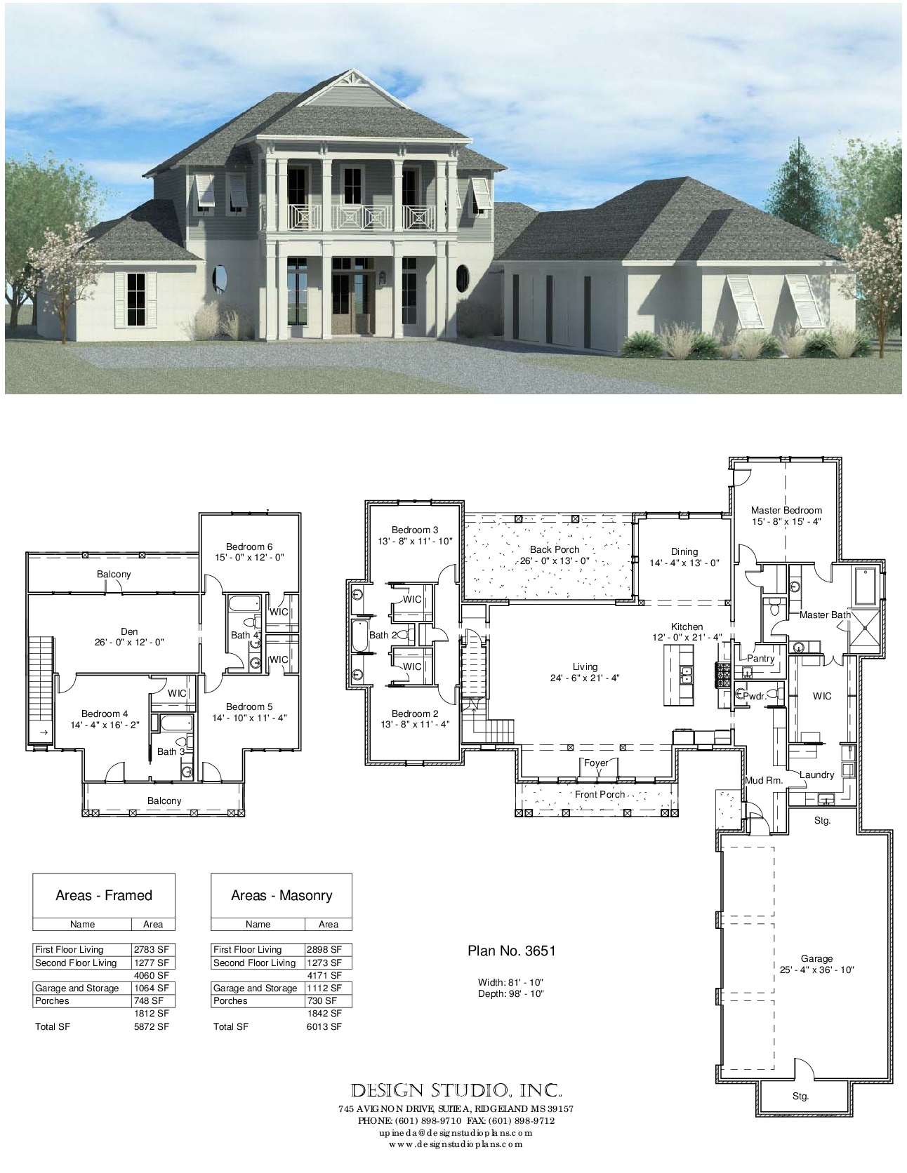 Plan #3651 | Design Studio