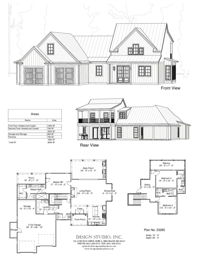 Plan #23295 | Design Studio