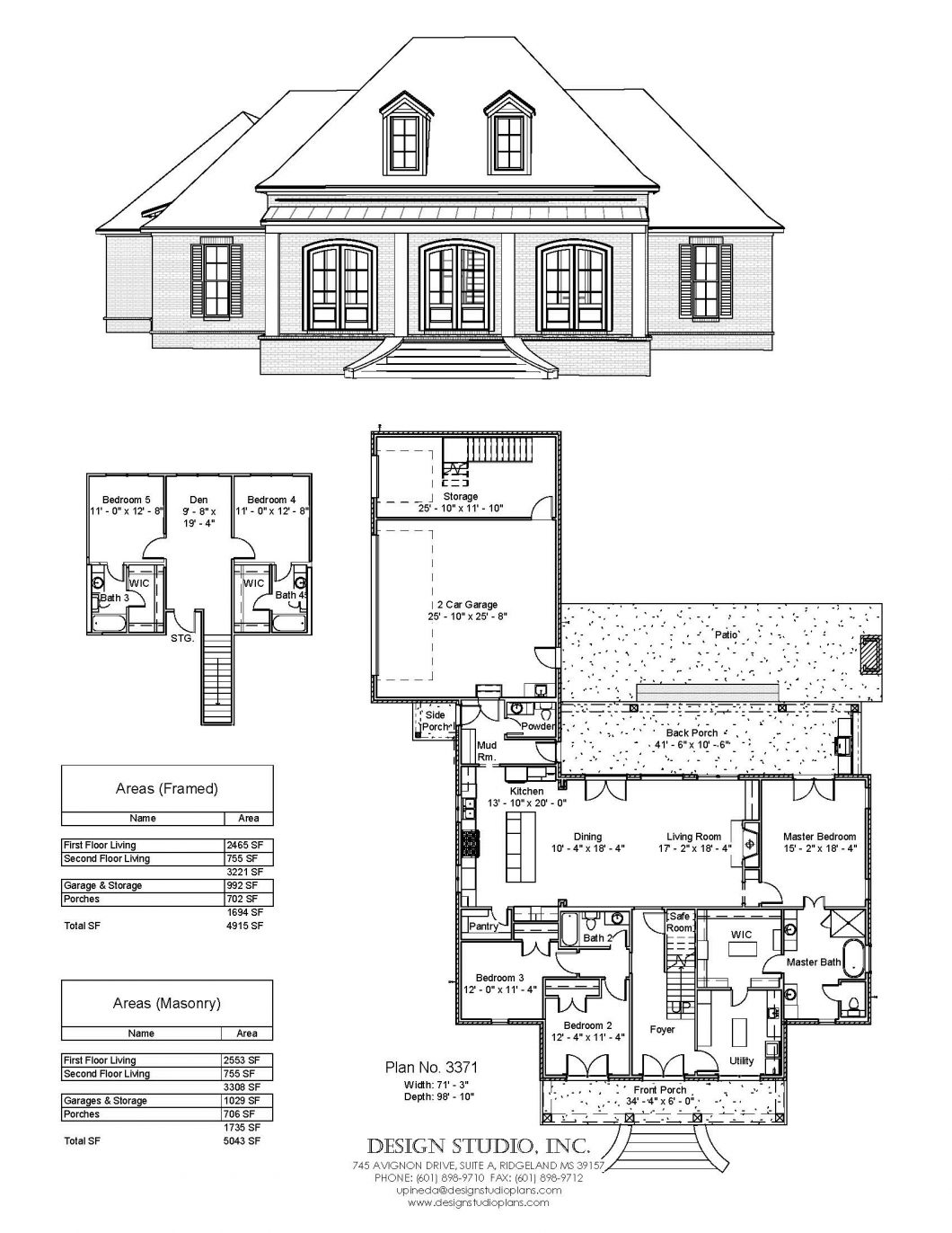 Plan #3371 | Design Studio