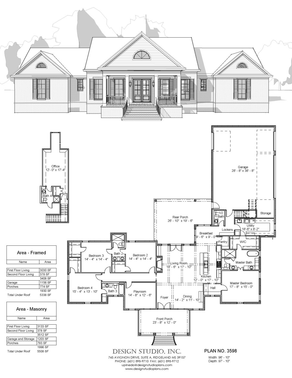 Plan #3598 | Design Studio