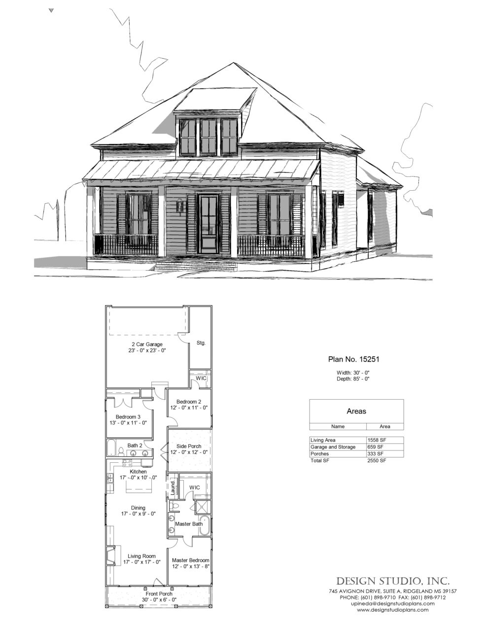 Plan #15251 | Design Studio