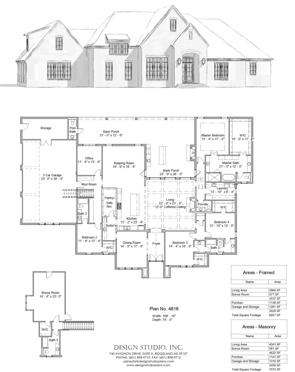Plan #4616 | Design Studio