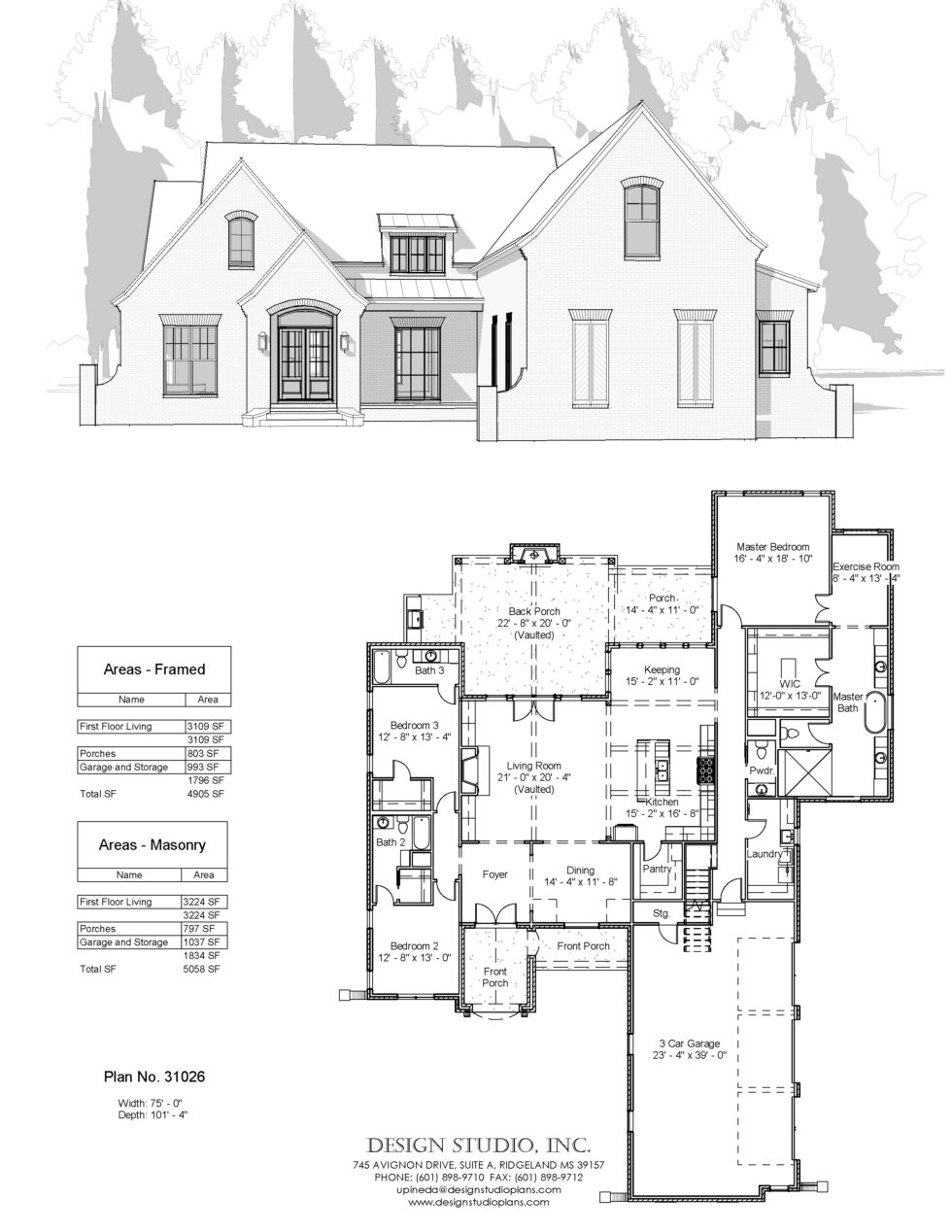 Plan #31026 | Design Studio