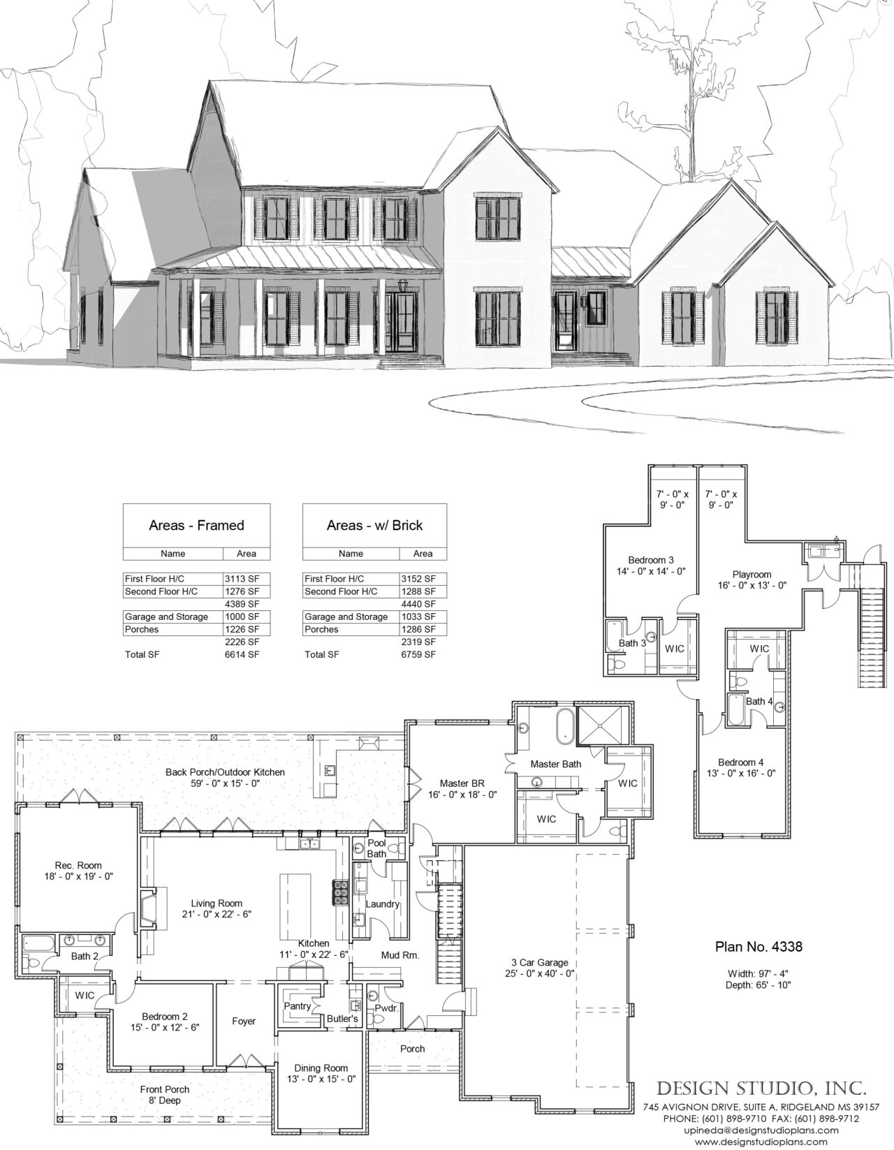 Plan #4338 | Design Studio