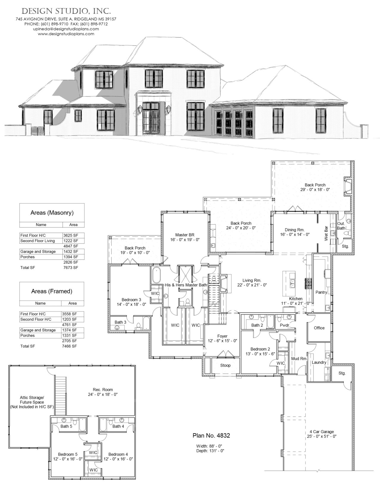 Plan #4832 | Design Studio