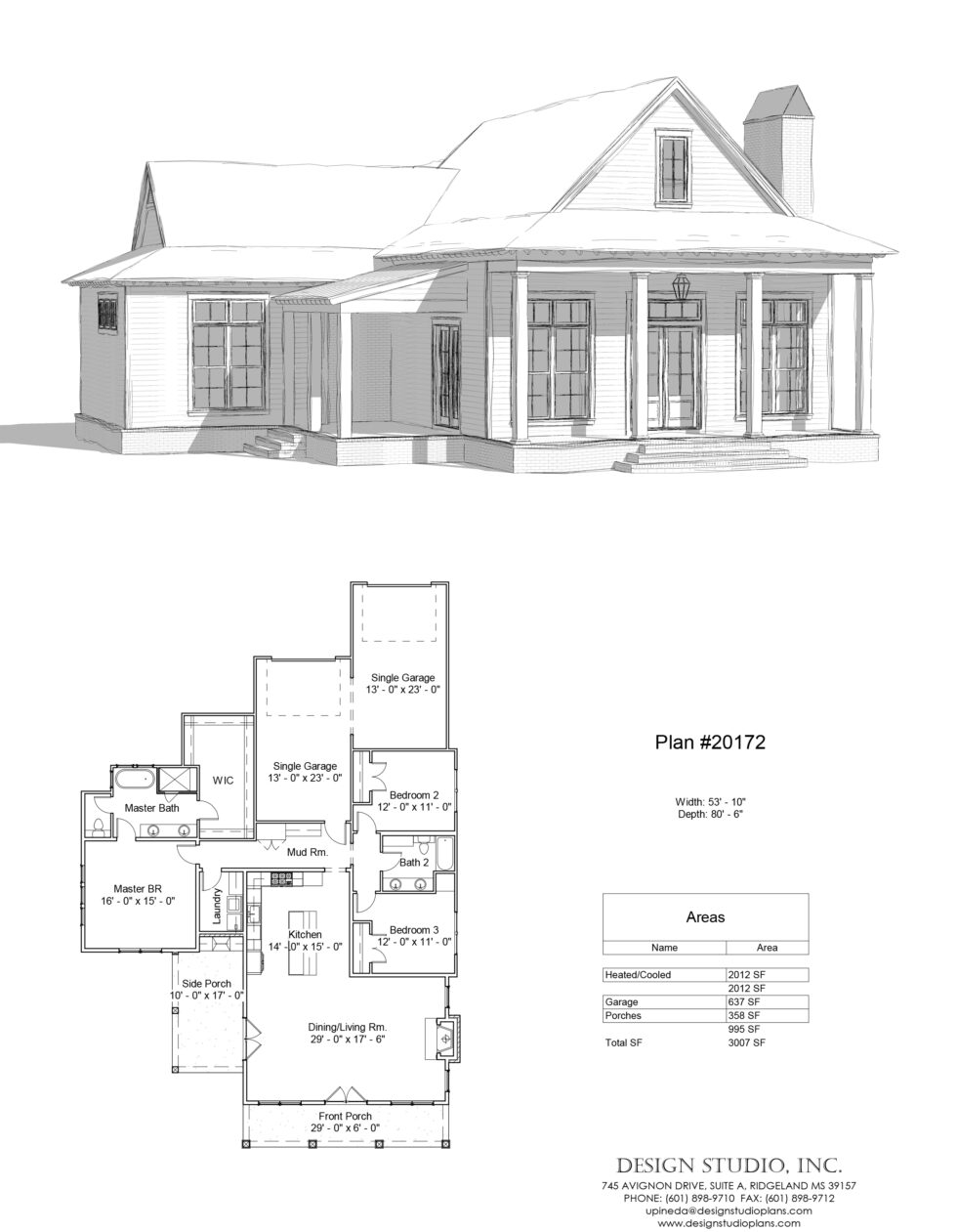 Plan #20172 | Design Studio
